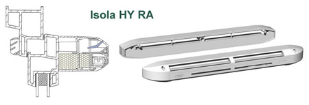 AR75, nawiewnik naszybowy - kompletny | Nawiewniki naszybowe RENSON ...
